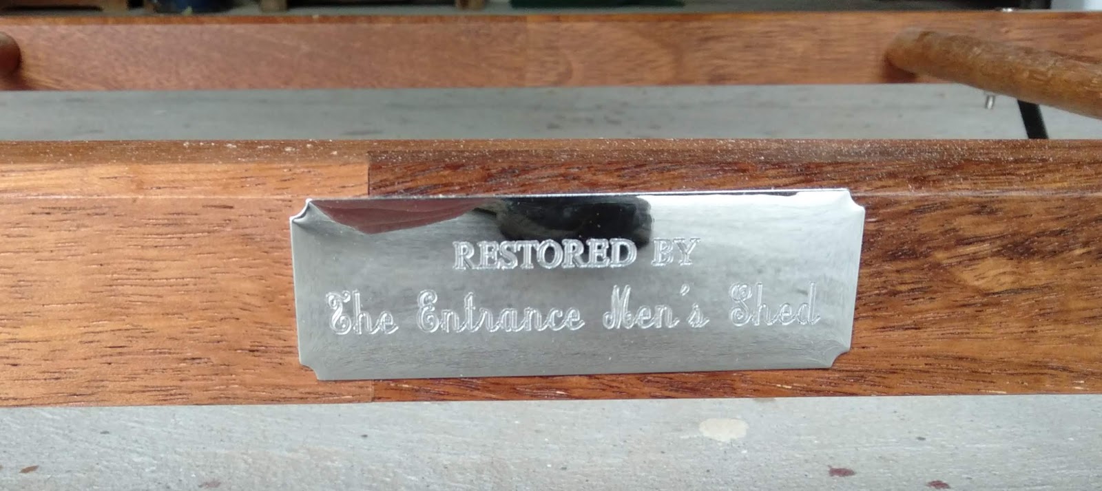 Restored reel for Toowoon Bay SLSC – The Entrance Men's Shed